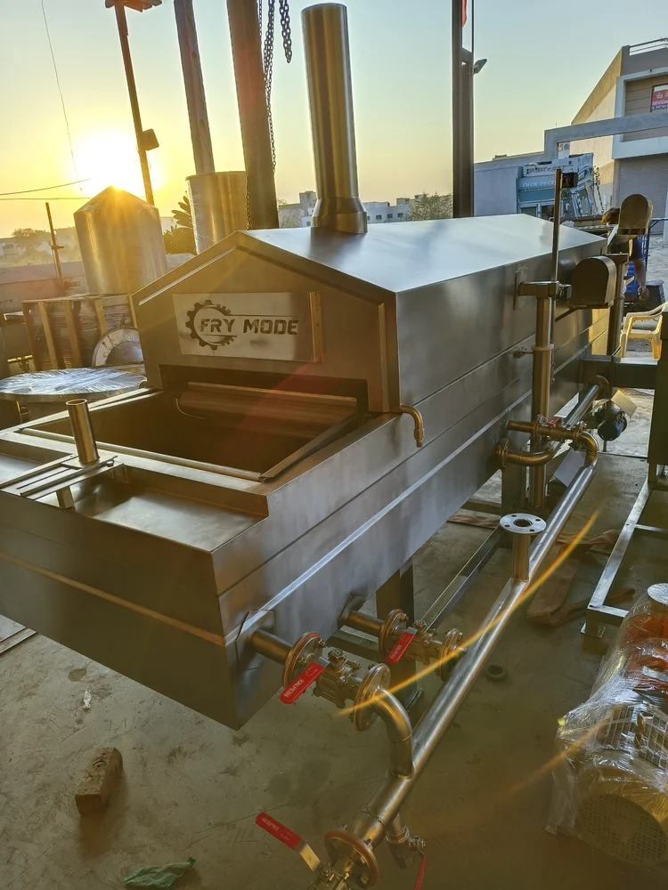 Circular Fryer Manufacturer | Circular Batch Frying Machine For Chips